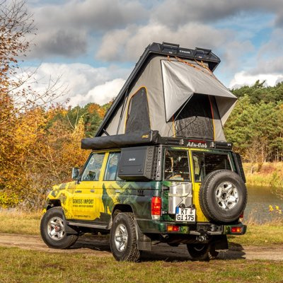 Alu-Cab Zvedací střecha Thor pro Land Cruiser 76 | Shop4x4.cz