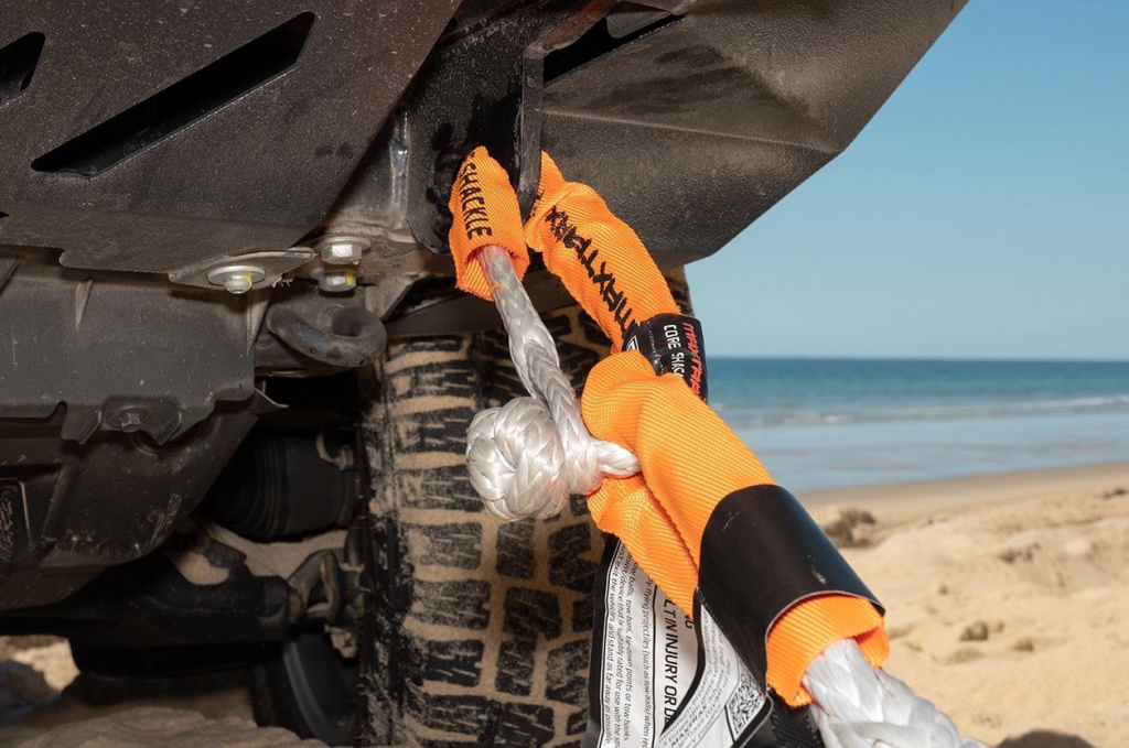 MAXTRAX textilní vyprošťovací šekl pro kladku MAXTRAX pr.120mm | Shop4x4.cz